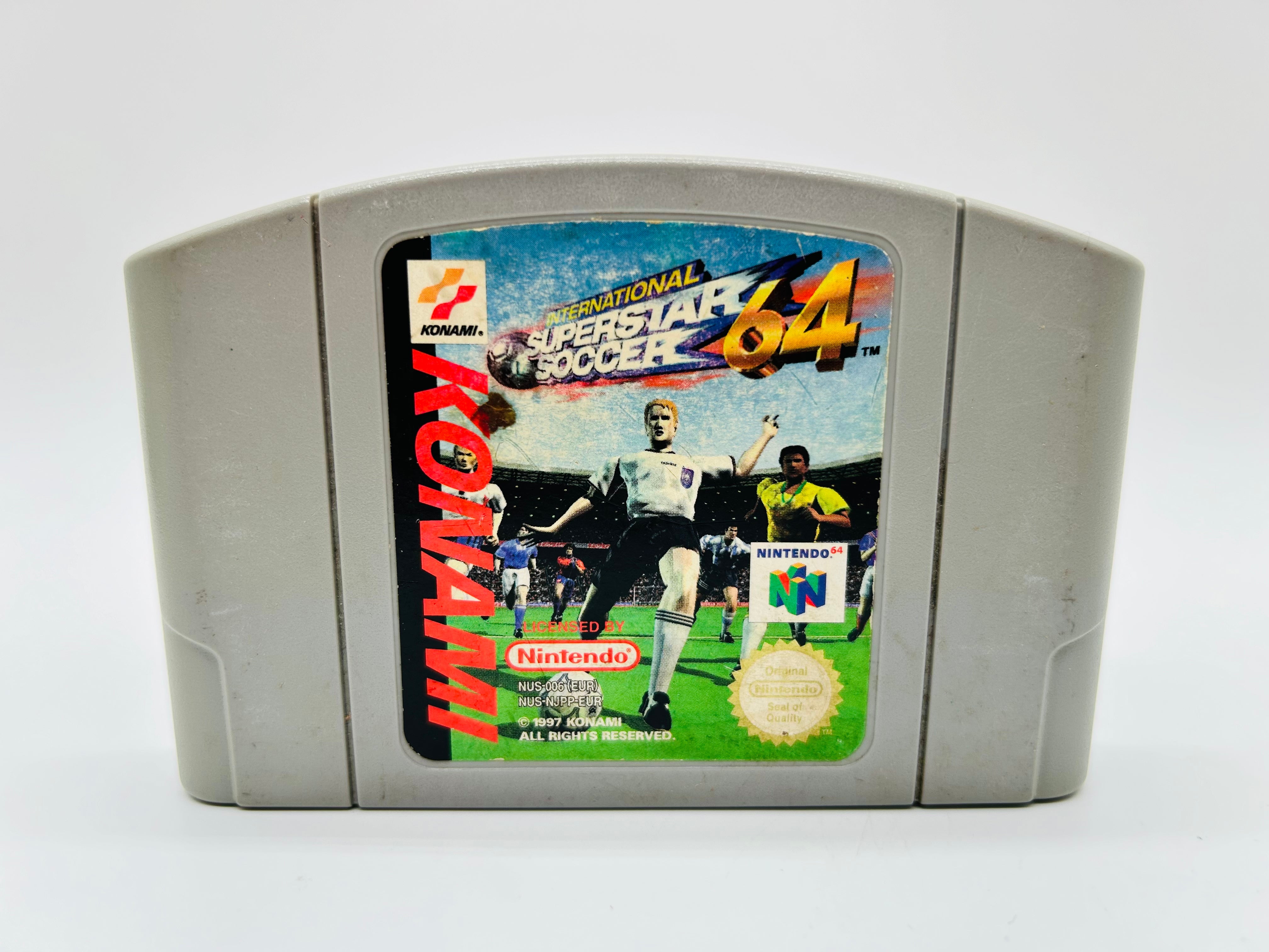 International Superstar Soccer 64 [N64] – Retrogaming