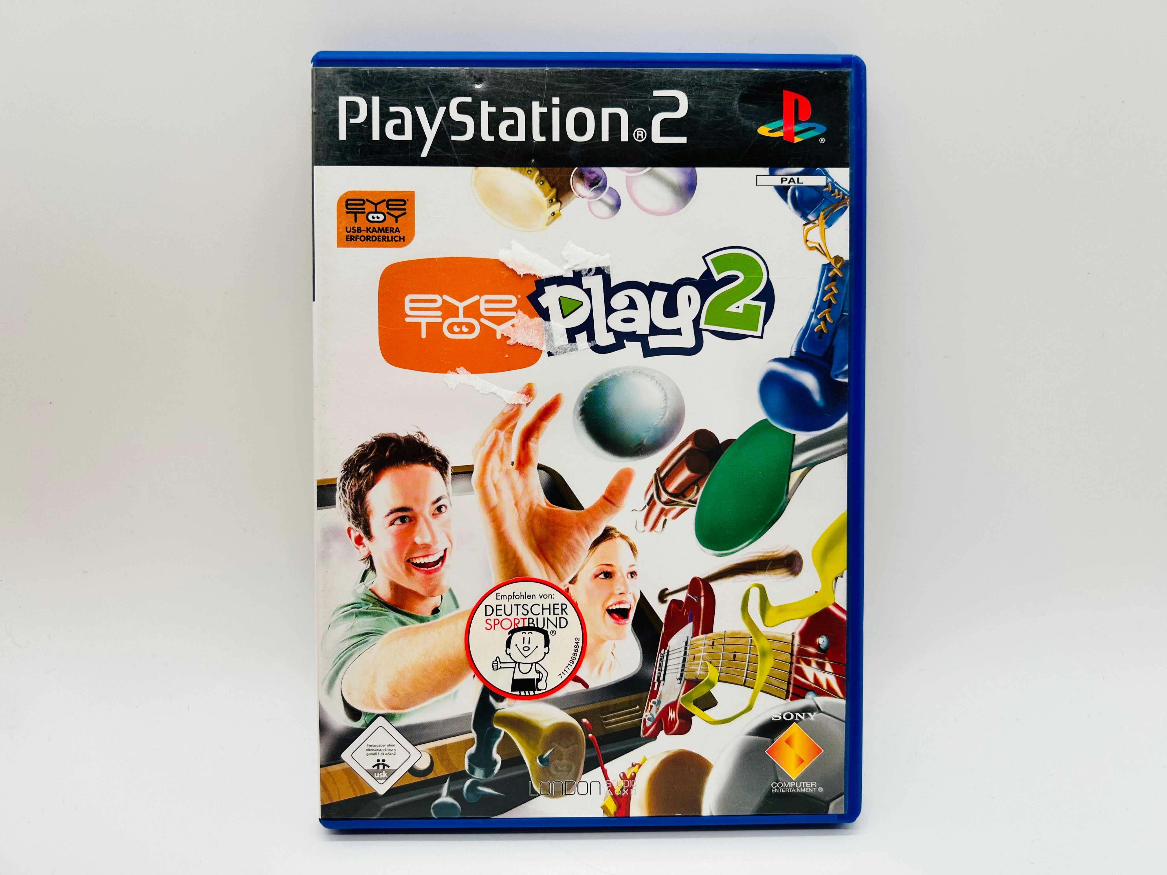 EyeToy Play 2 [Sony PlayStation 2 / PS2] – Retrogaming