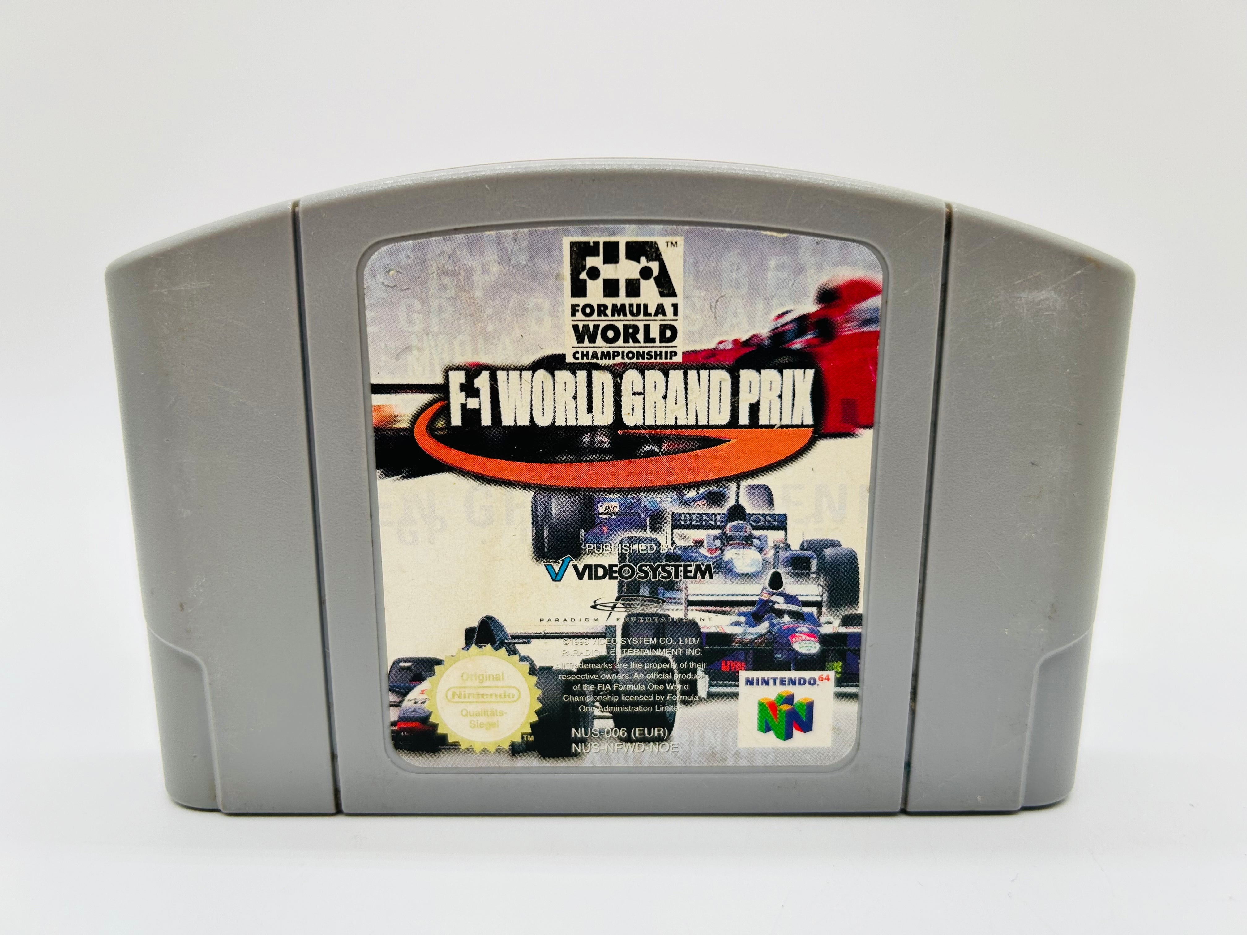 F1 World Grand Prix [Nintendo 64 / N64] – Retrogaming