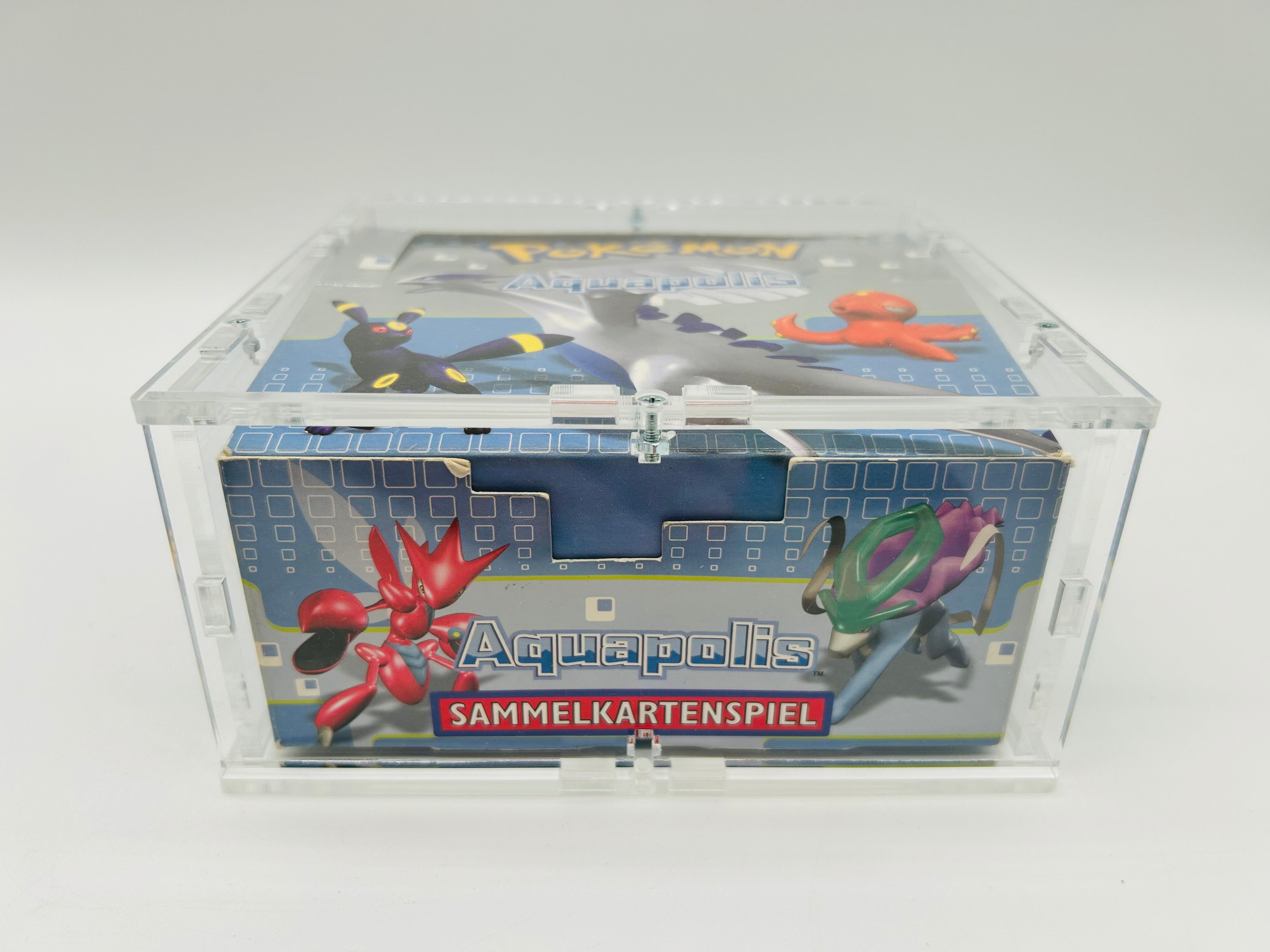 Pokémon Aquapolis Set/Display [Deutsch / Leer] + Acryl-Case – Retrogaming