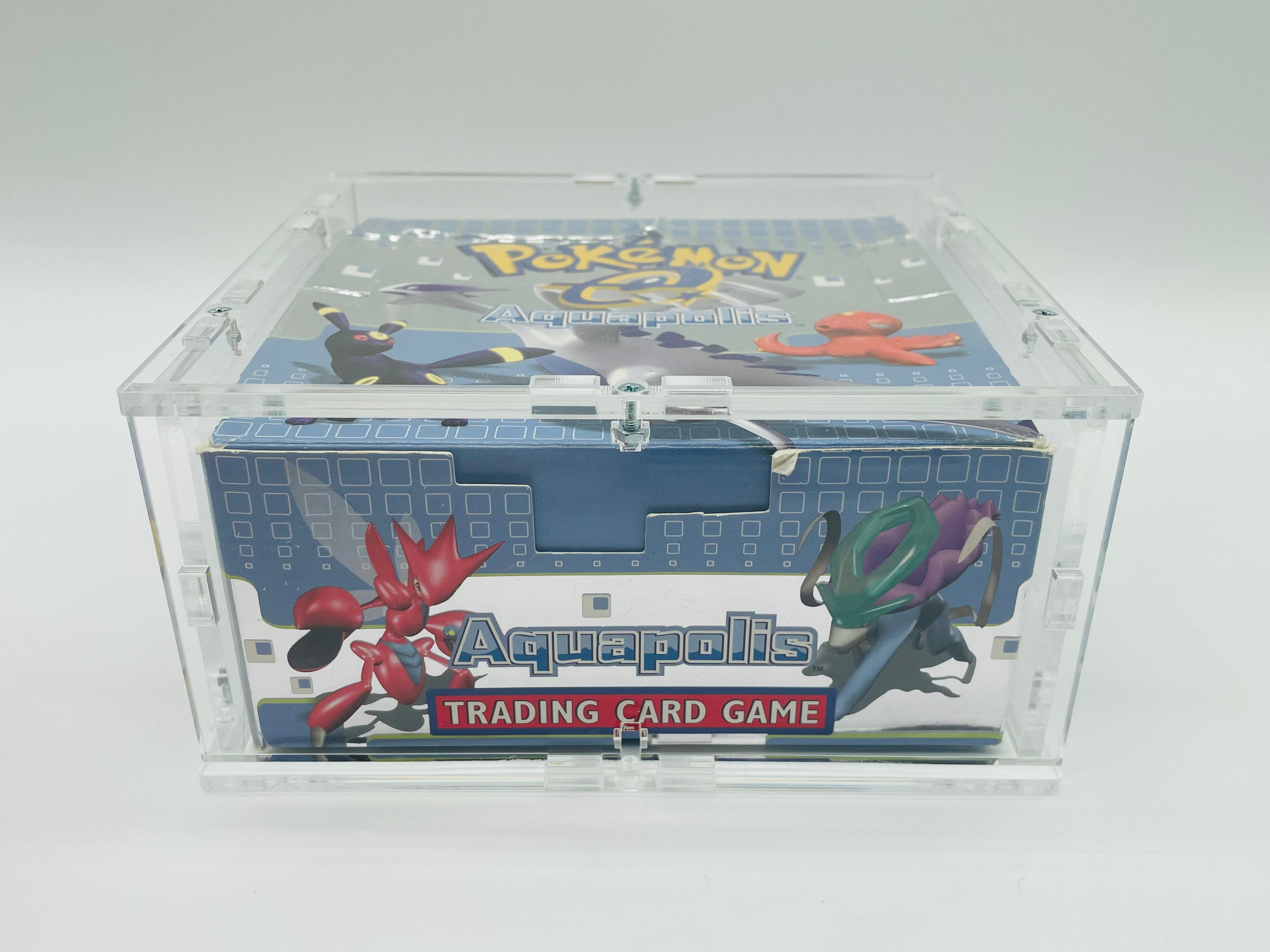 Pokémon Aquapolis Set/Display [Englisch / Leer] + Acryl-Case – Retrogaming