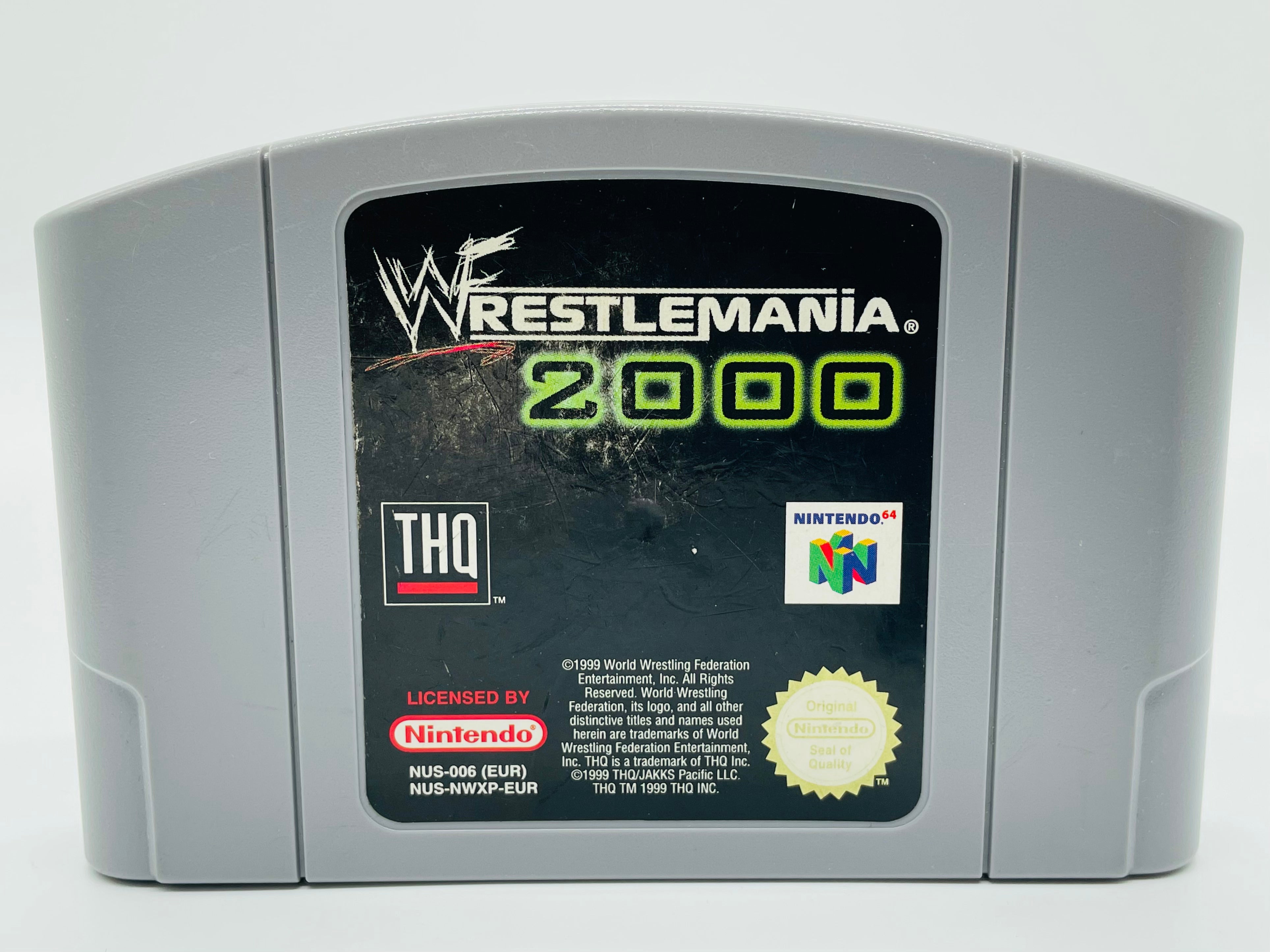 Wrestlemania 2000 [Nintendo 64 / N64] – Retrogaming